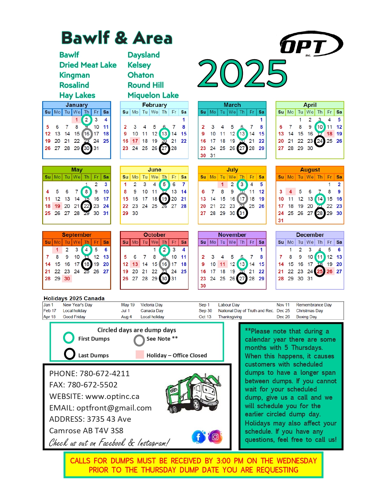 Trusted Waste Management Experts | OPT Inc.